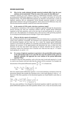 Computational Fluid Dynamics A Practical Approach 2nd Edition Tu Solutions Manual | PDF