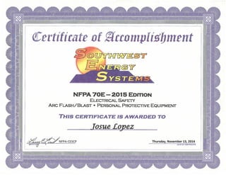 NFPA 70-E_ARC FLASH | PDF