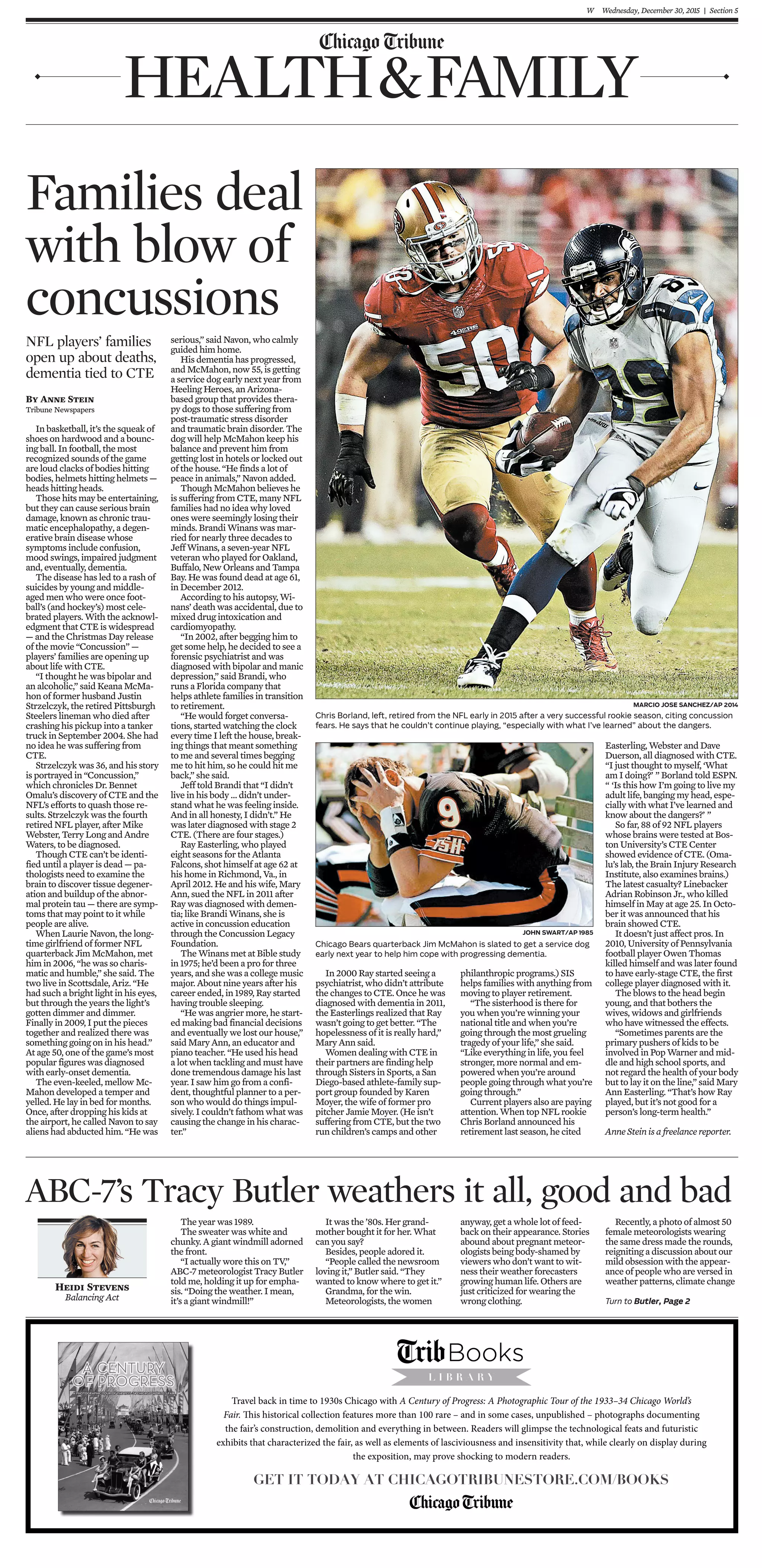 Families deal with blows of football concussions | PDF