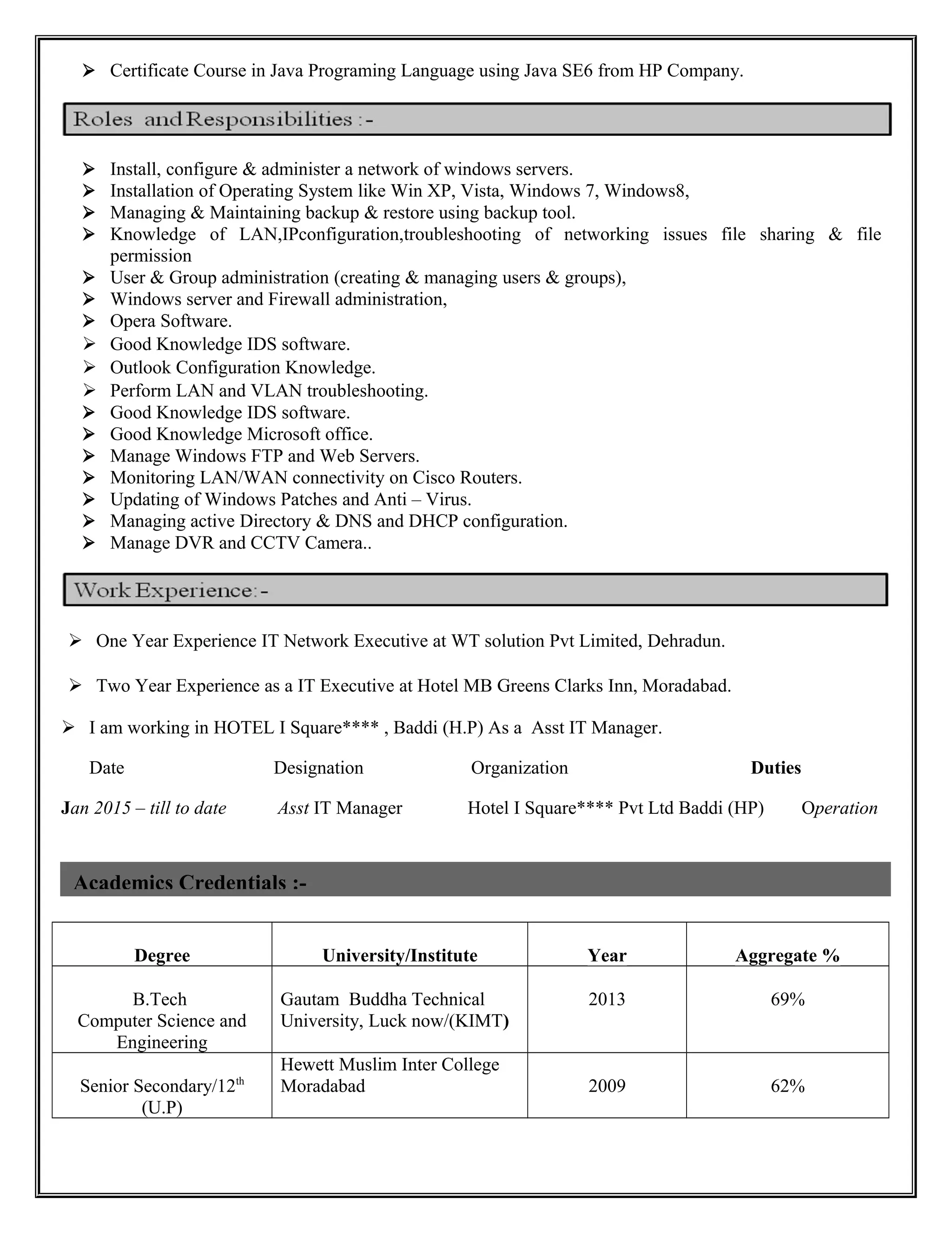 Vinod cv | PDF