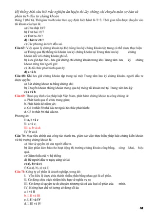 800 cau hoi về tttc co key | PDF