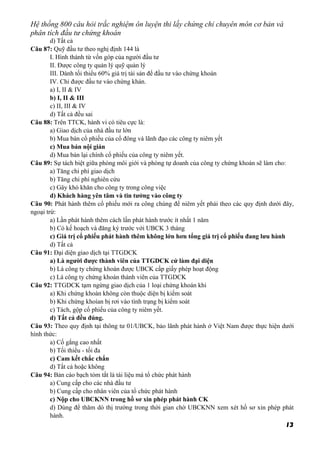 800 cau hoi về tttc co key | PDF
