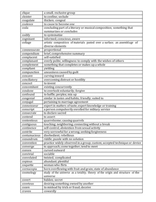 Barron 800 Essential Words for GRE by Waliullah | PDF