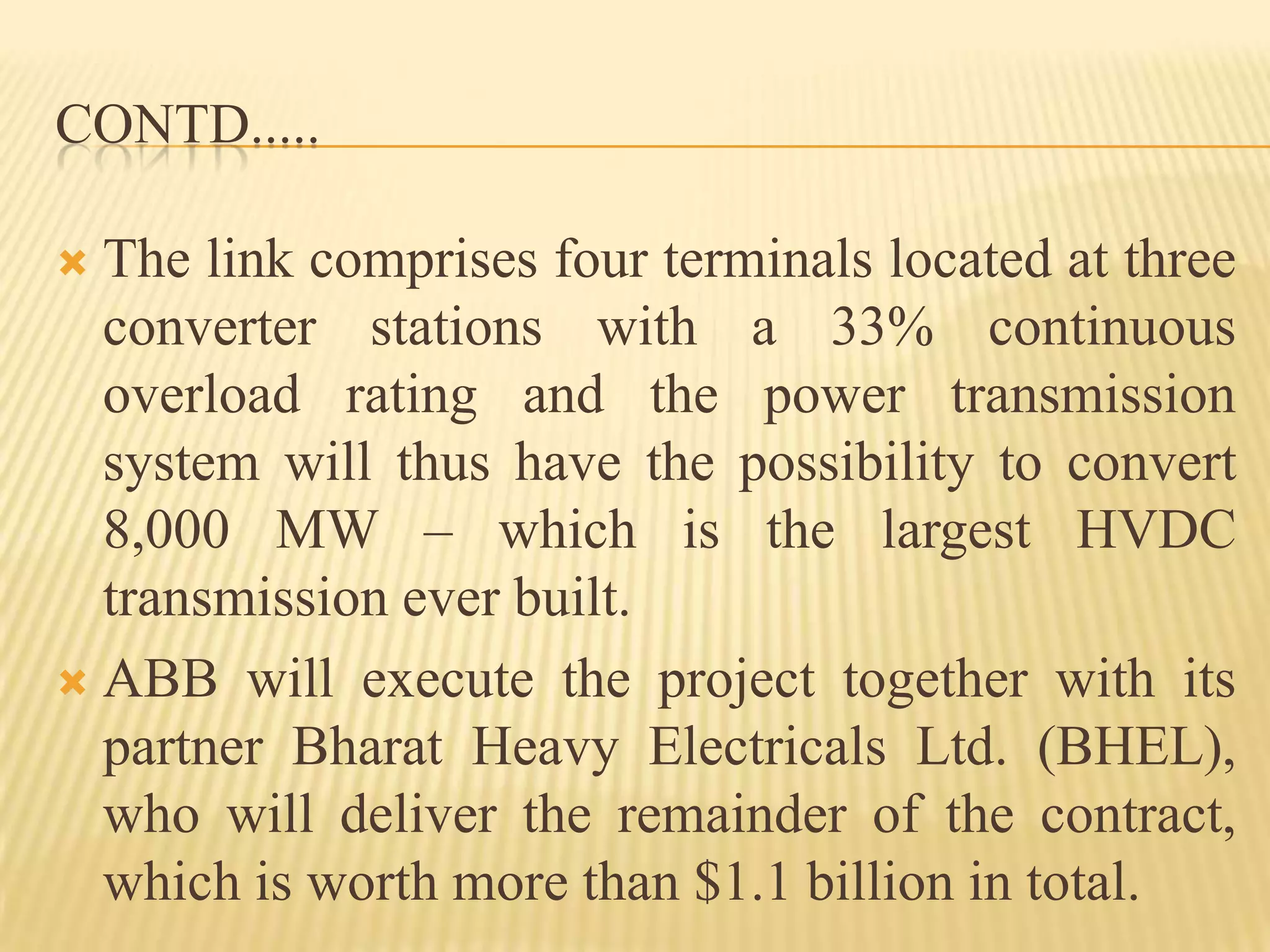 800kv multiterminal system in india | PPTX