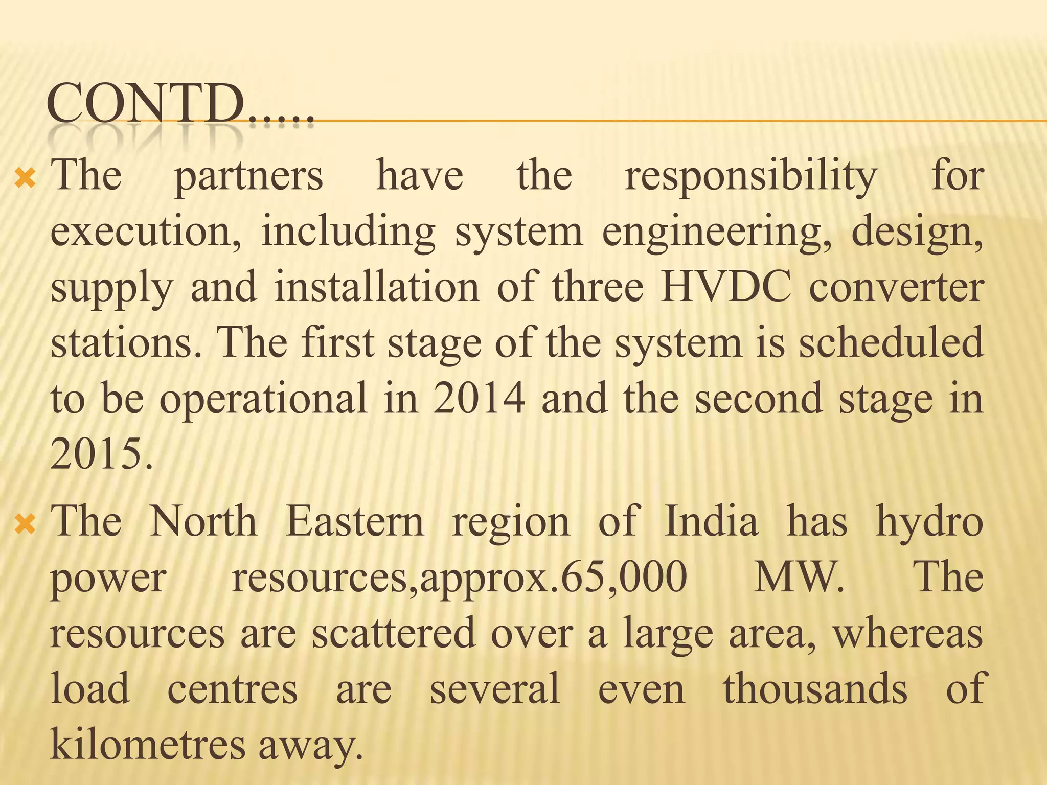 800kv multiterminal system in india | PPTX