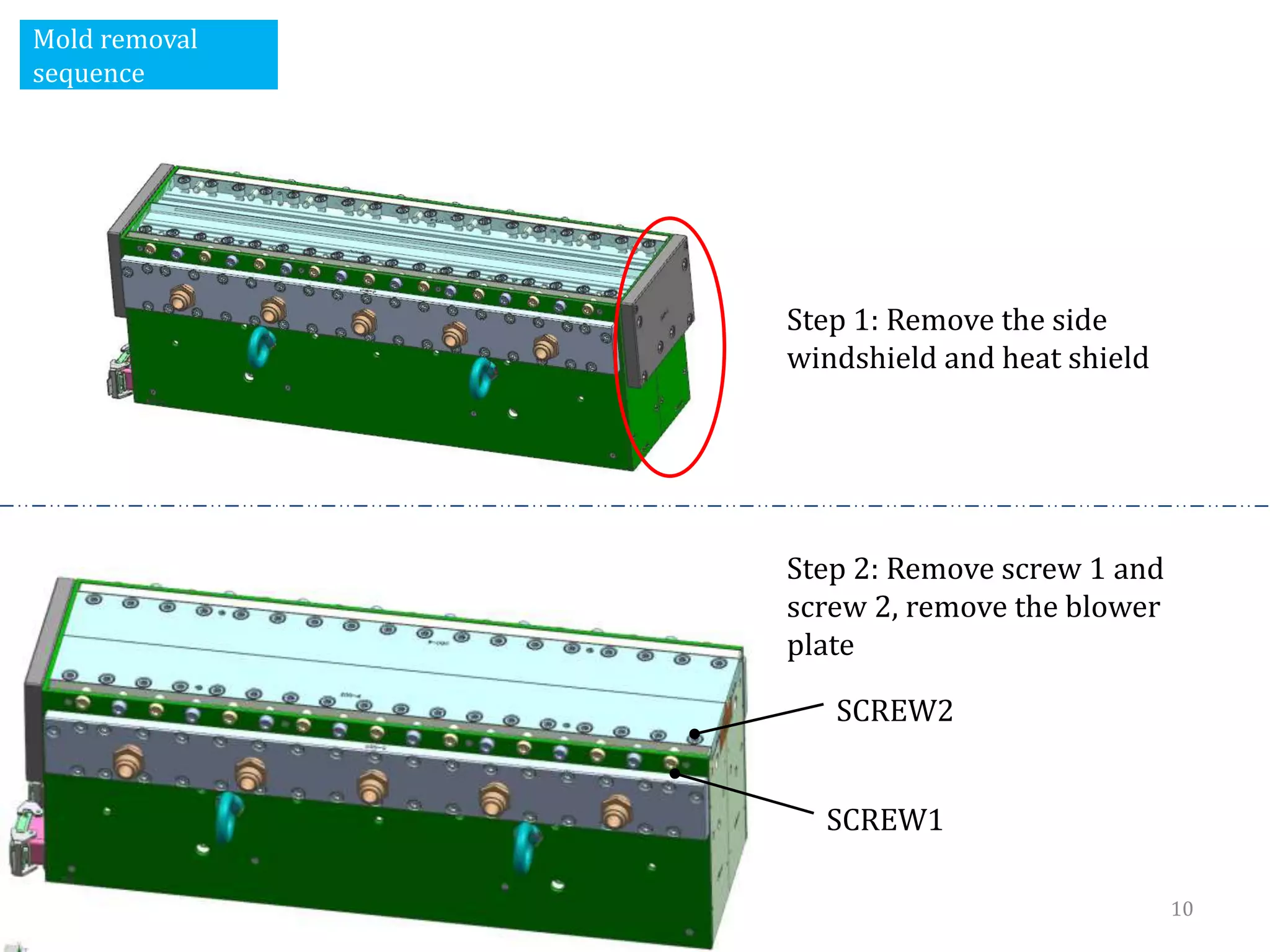 800mm mold disassembly and maintenance information | PPT