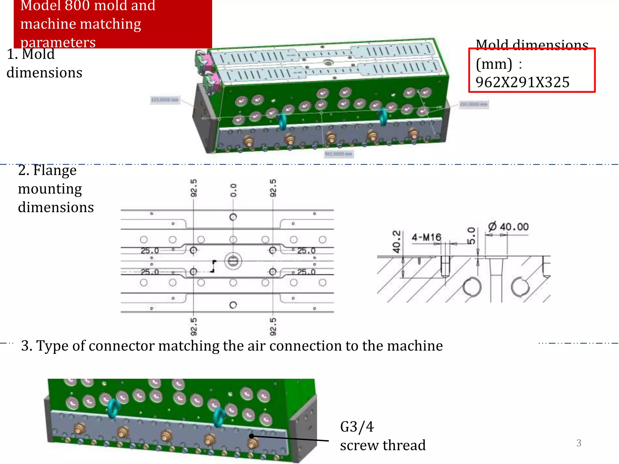 800mm mold disassembly and maintenance information | PPT