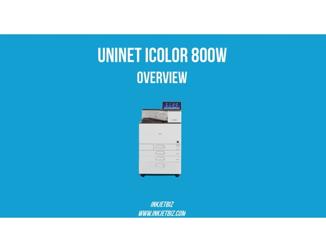 UniNet iColor 800 W | PPT