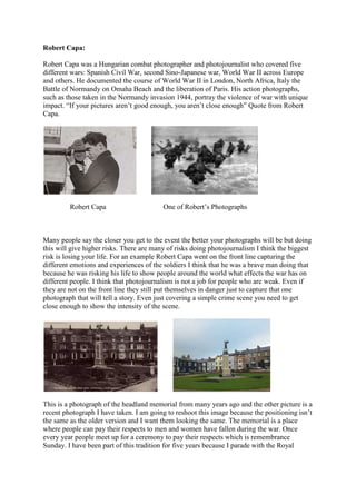 800 word essay | DOCX | Cameras and Camcorders | Consumer Electronics