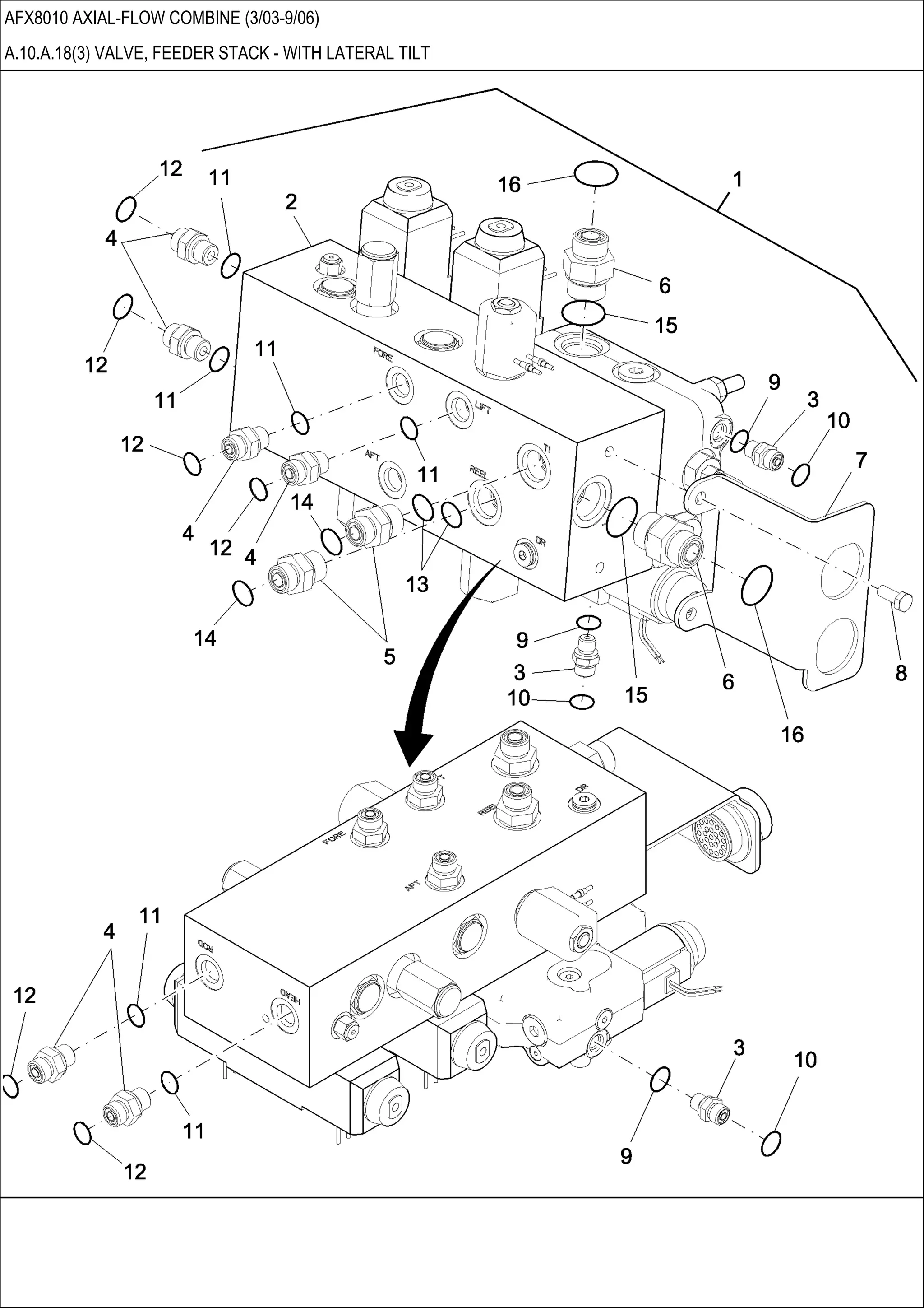 AFX 8010 AXIAL - Flow combine parts catalog | PDF | Home Appliances ...