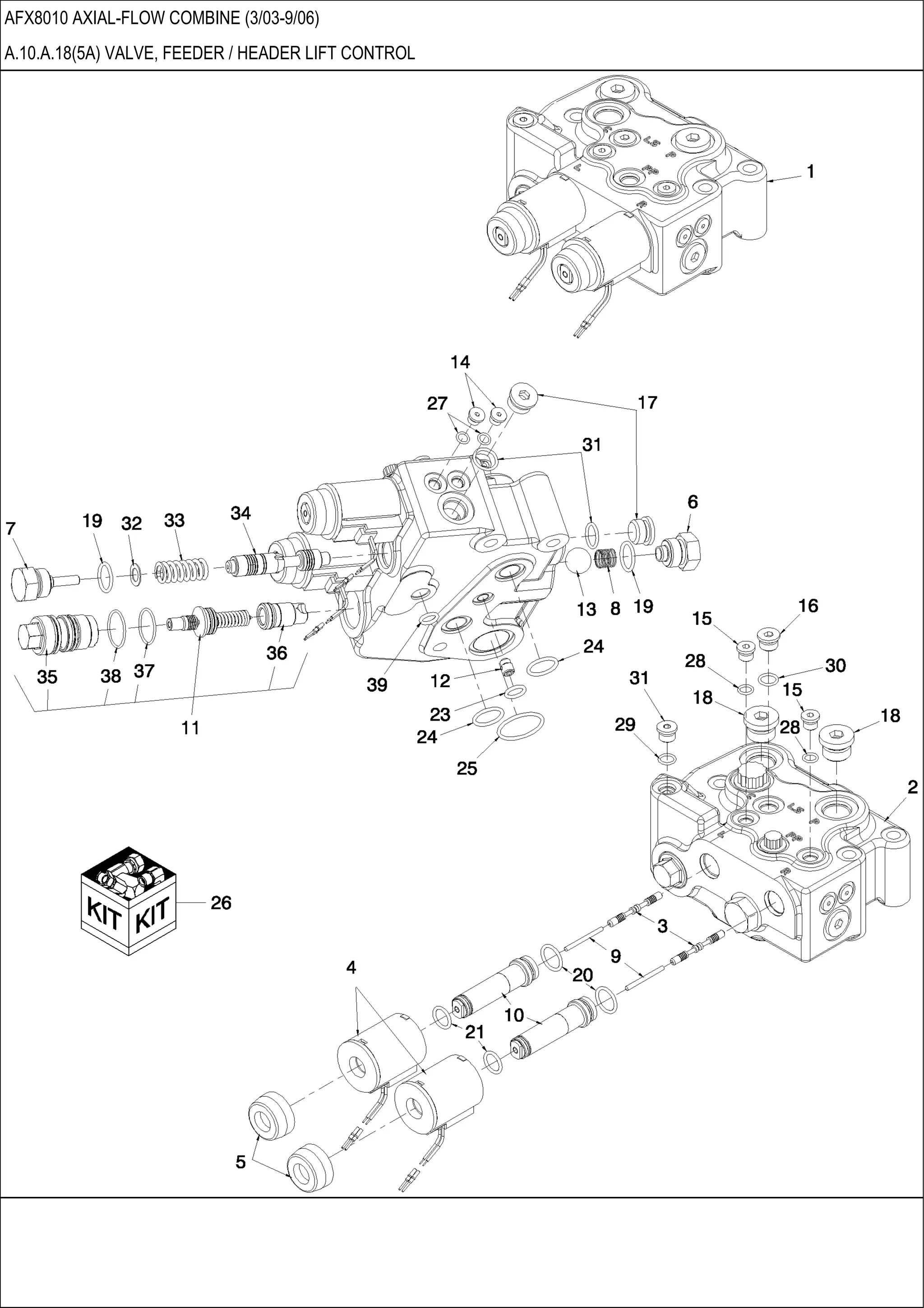 AFX 8010 AXIAL - Flow combine parts catalog | PDF | Home Appliances ...