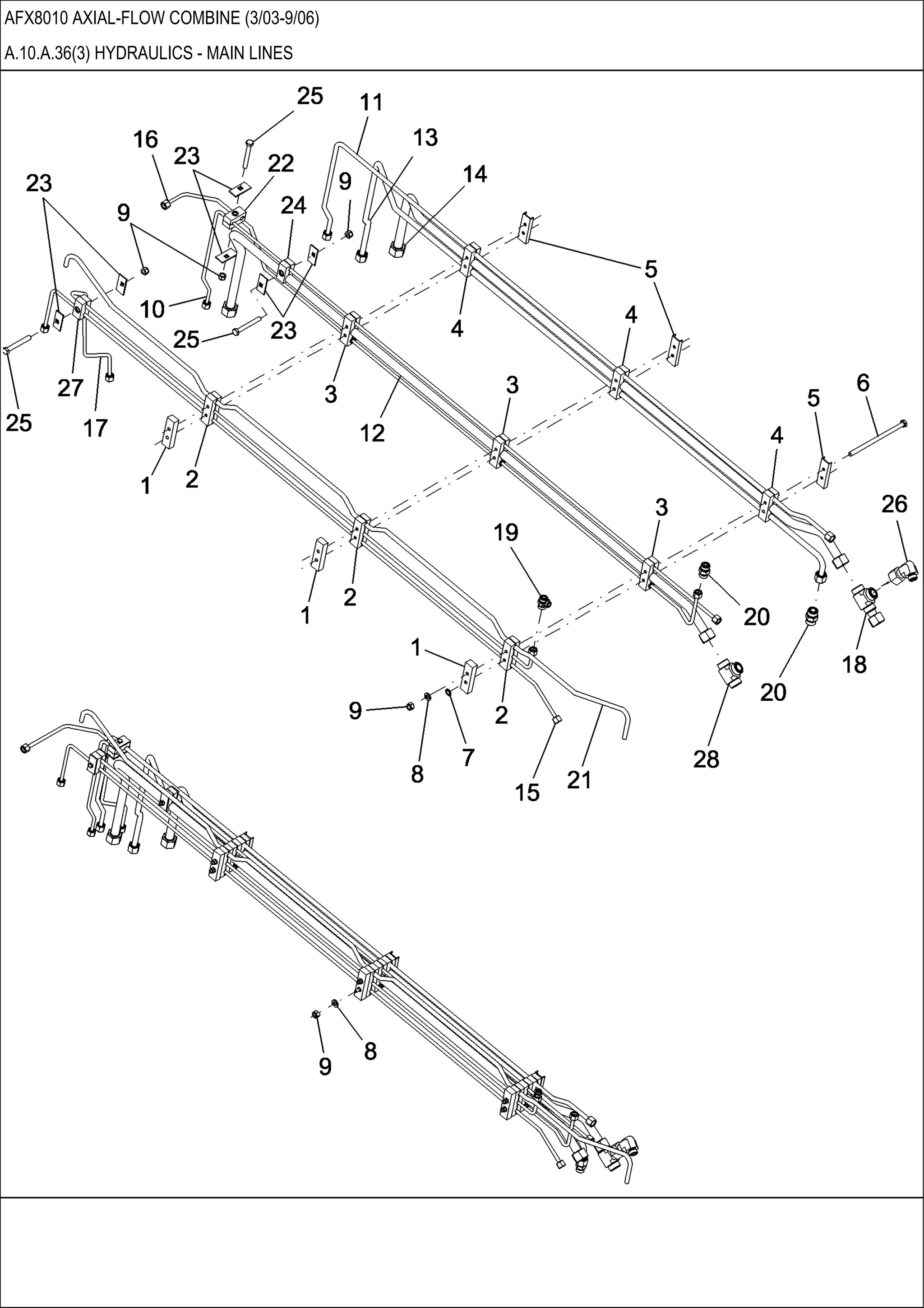 AFX 8010 AXIAL - Flow combine parts catalog | PDF | Home Appliances ...