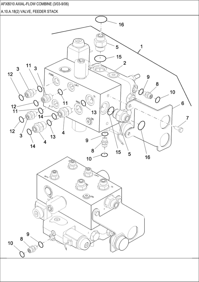 AFX 8010 AXIAL - Flow combine parts catalog | PDF | Home Appliances ...