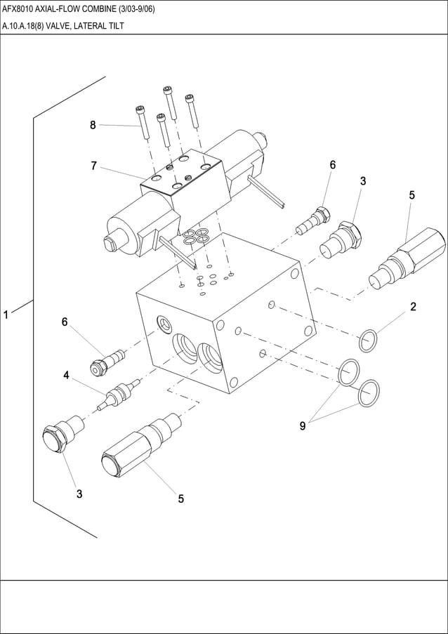 AFX 8010 AXIAL - Flow combine parts catalog | PDF | Home Appliances ...