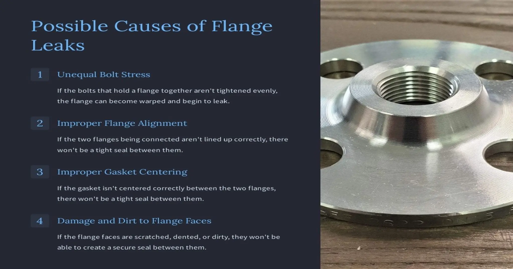 What are The Top Reasons of Flange Damage | PPT