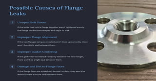 What are The Top Reasons of Flange Damage | PPT