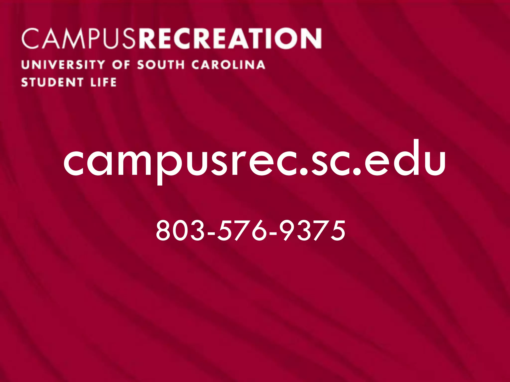 Strom Thurmond Wellness & Fitness Center Presentation_web | PDF