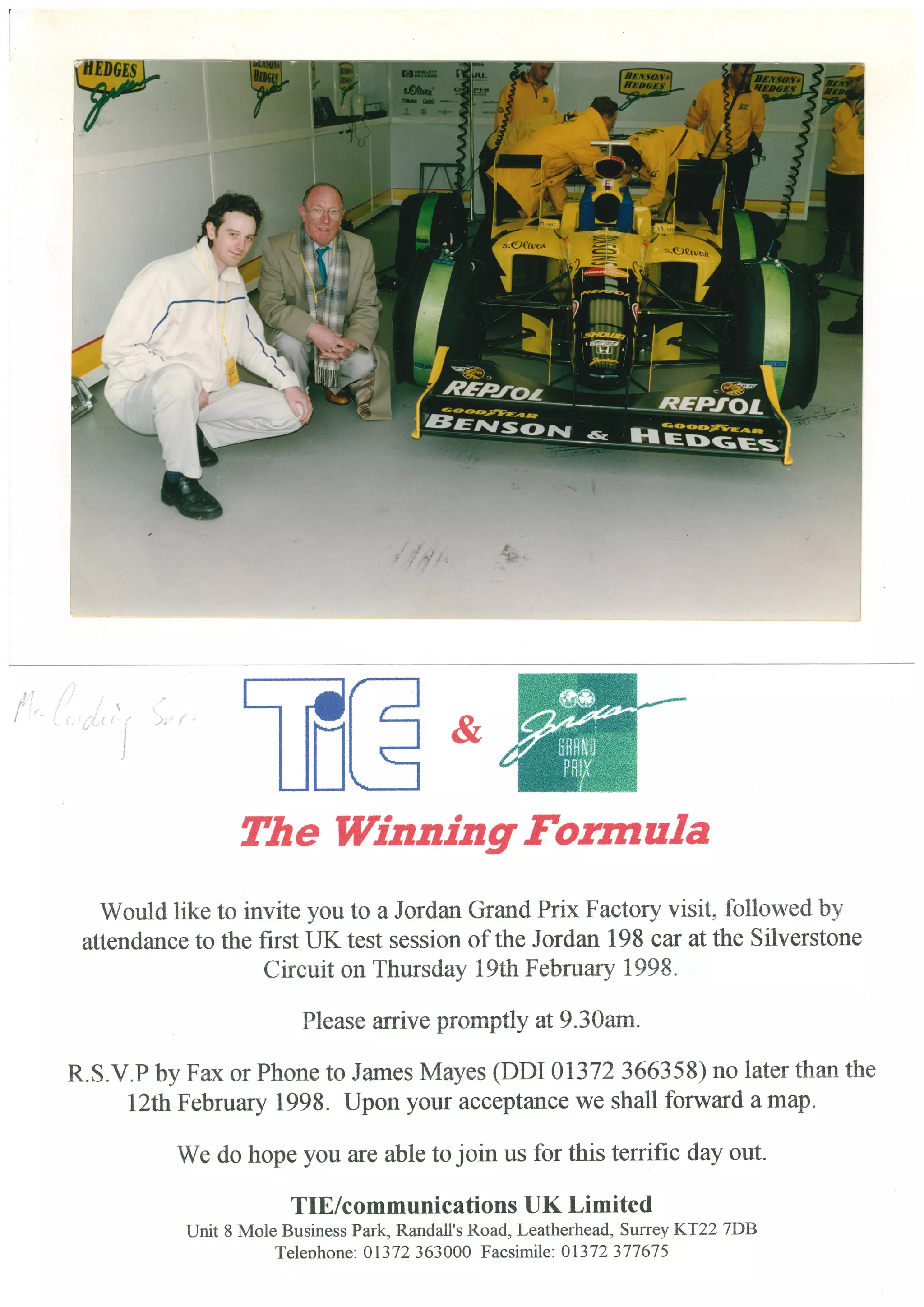 Jordan Track Day | PDF