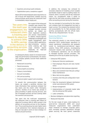 Global Sourcing and Transformation in the Restaurant Industry | PDF