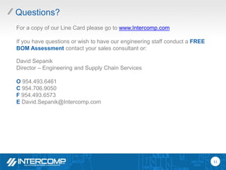 Intercomp Capabilities 060415 | PDF