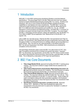 802.11ac Technology Introduction | PDF | Internet of Things | Internet