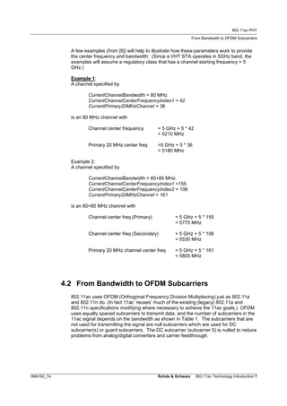 802.11ac Technology Introduction | PDF