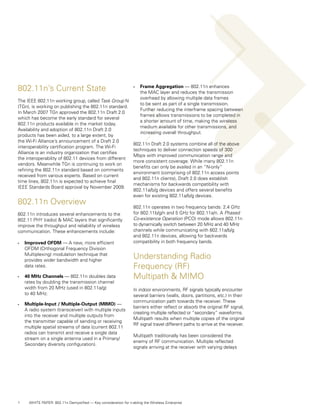 802.11n demystified wp | PDF