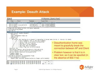 802.11w Tutorial | PDF