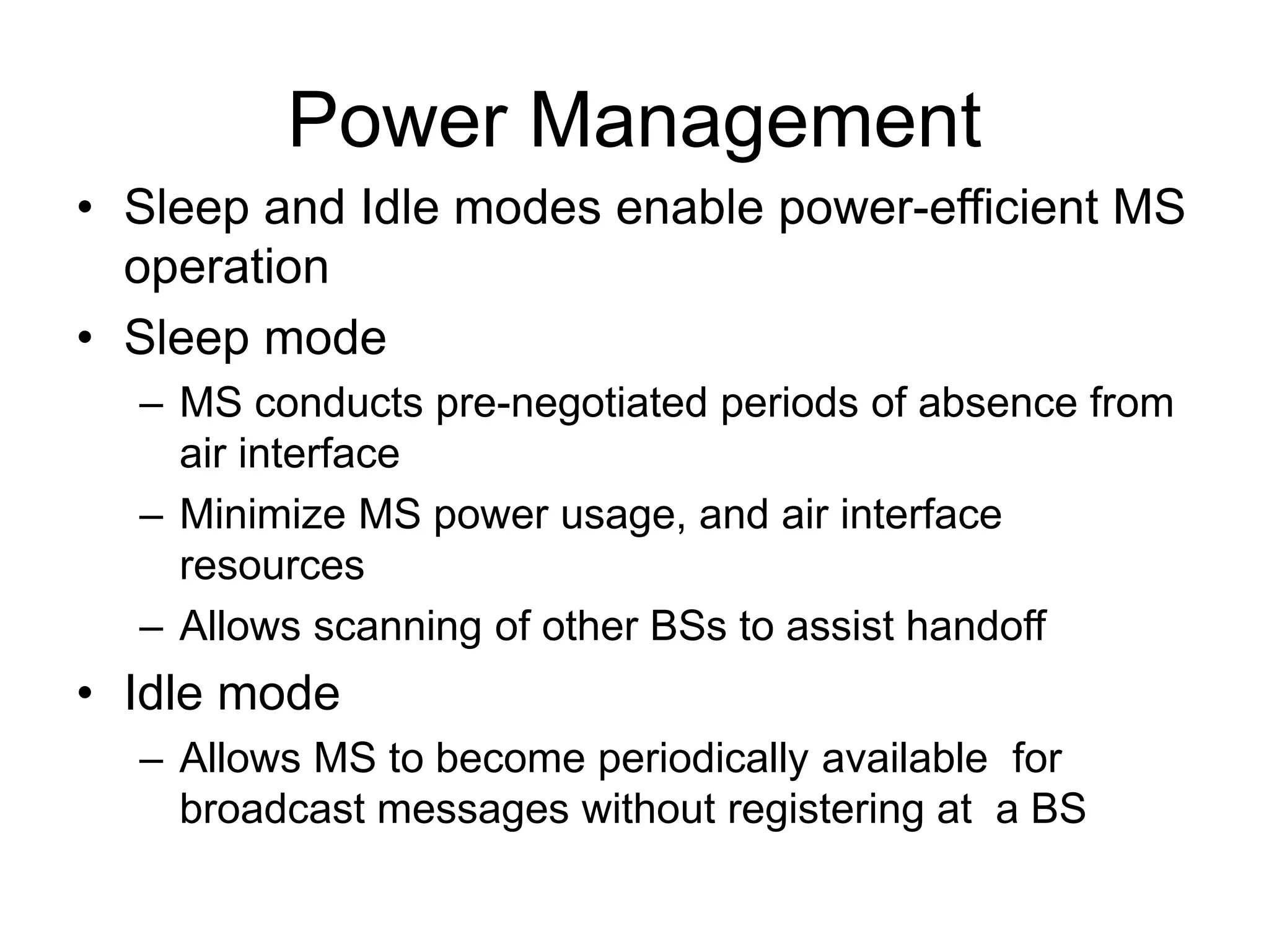 IEEE 802.16e / Mobile Wimax | PPT