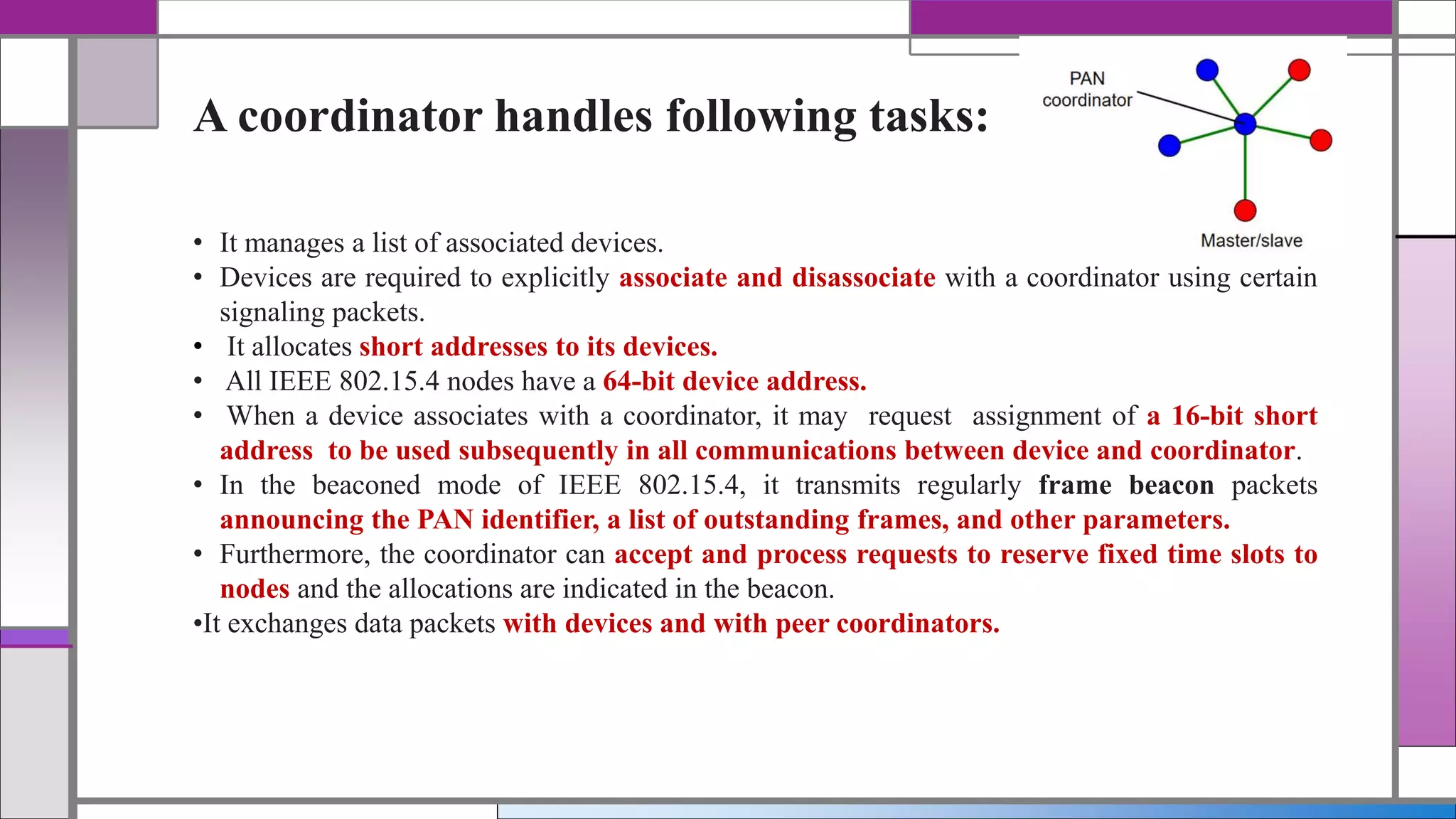 WSN-IEEE 802.15.4 -MAC Protocol | PPTX