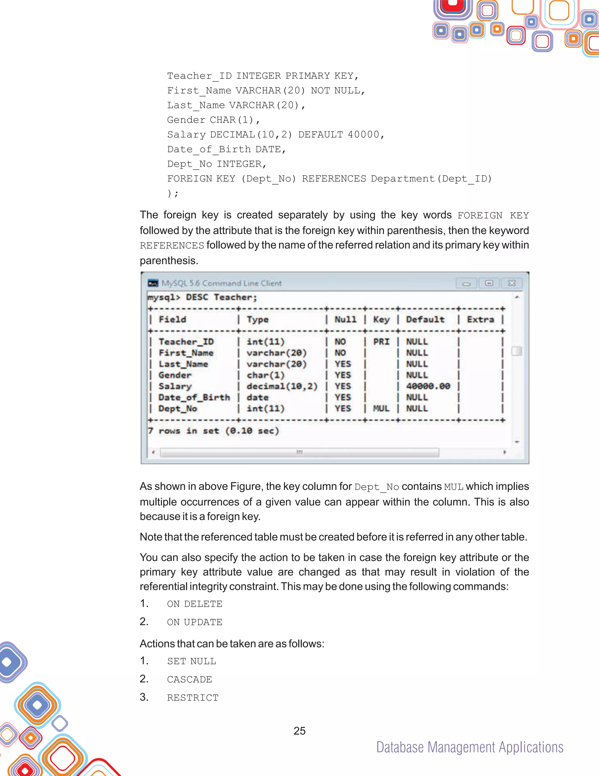 802-Information Technology Class- XII.pdf | Databases | Computer Software and Applications