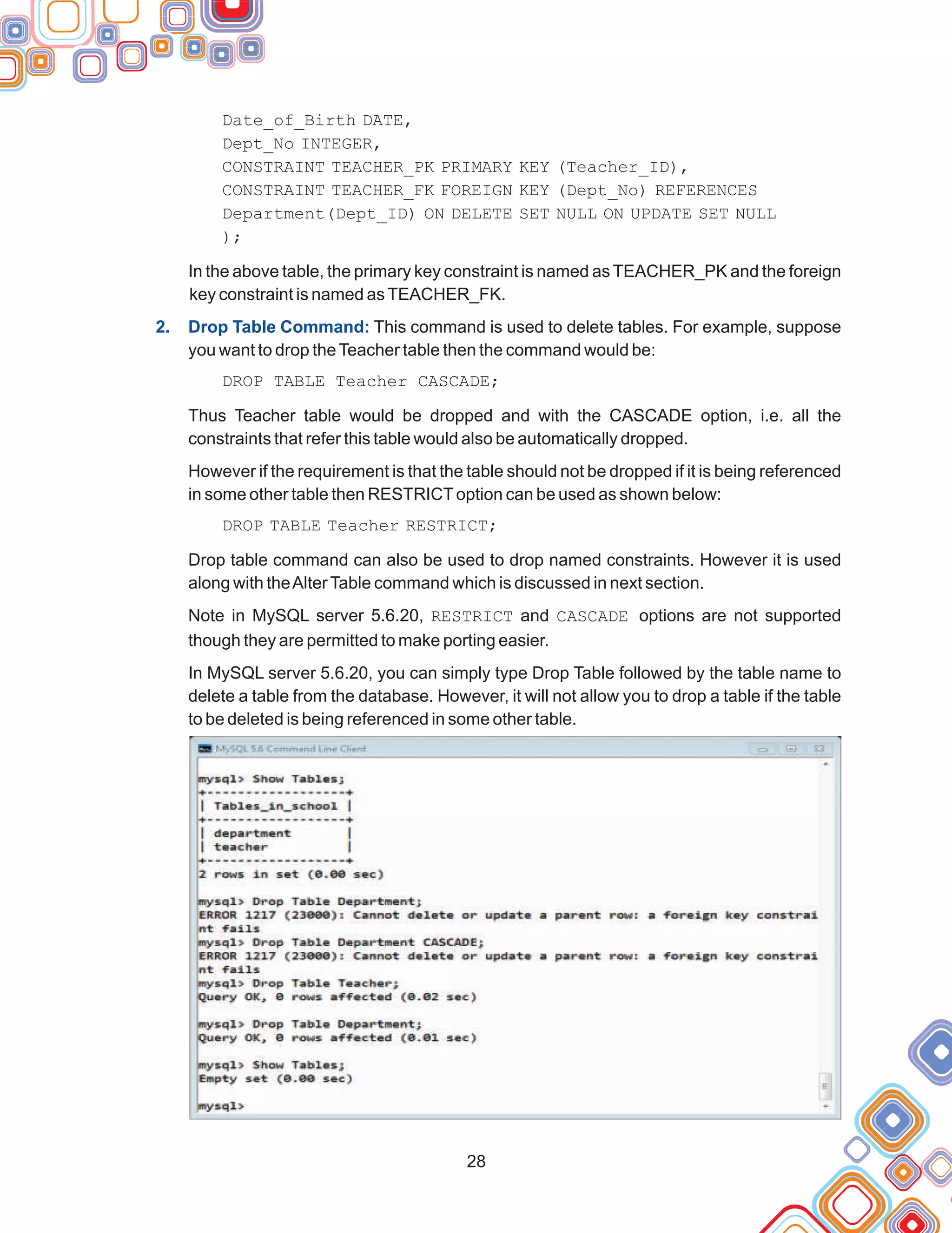 802-Information Technology Class- XII.pdf | Databases | Computer Software and Applications