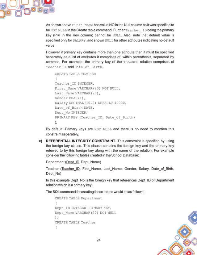 802-Information Technology Class- XII.pdf | Databases | Computer ...