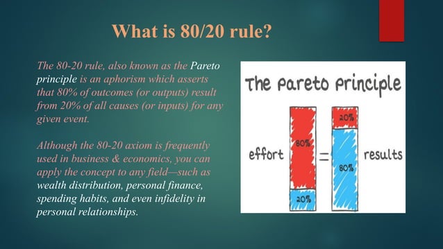 "Mastering the 80-20 Rule: Leveraging Pareto Charts for Data-Driven ...
