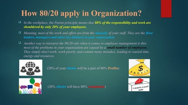 "Mastering the 80-20 Rule: Leveraging Pareto Charts for Data-Driven Insights" | PPT