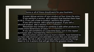 80 20 sales and marketing by Perry Marshal book summary | PPTX