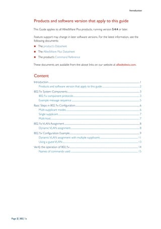 8021x feature config_guide | PDF