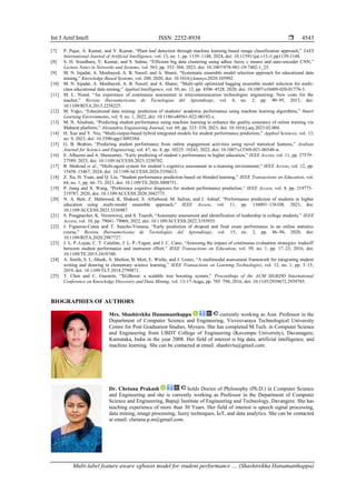 Multi-label feature aware XGBoost model for student performance assessment using behavior data ...