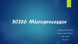 80286 microprocessor | PPT