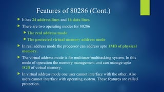 80286 microprocessor | PPT