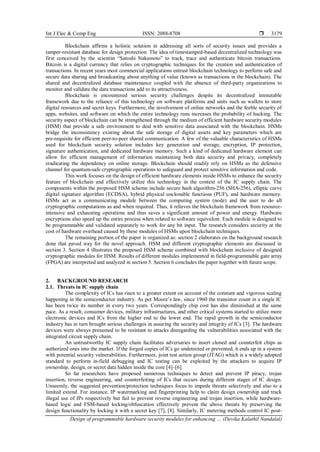 Design of programmable hardware security modules for enhancing ...