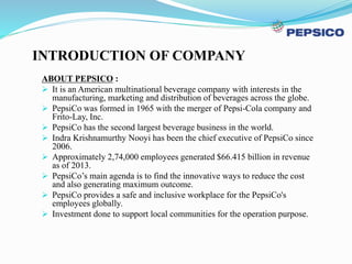 PepsiCo new | PPTX | Skin Care | Beauty
