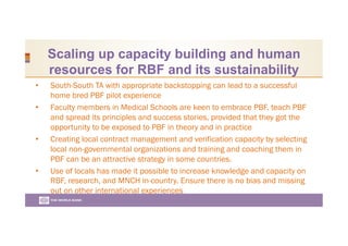 Annual Results and Impact Evaluation Workshop for RBF - Day Eight ...