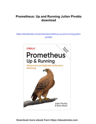 Prometheus: Up and Running Julien Pivotto | PDF