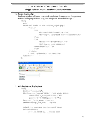 80325555 modul-7-jam-membuat-web-dari-nol | PDF