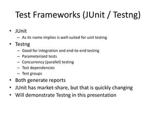 Selenium_WebDriver_Training__@2012_-phil_coulson_ | PPT