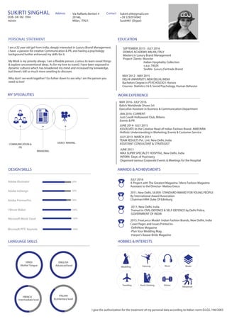S. SINGHAL CV.pdf copy | PDF | Business | Business and Finance