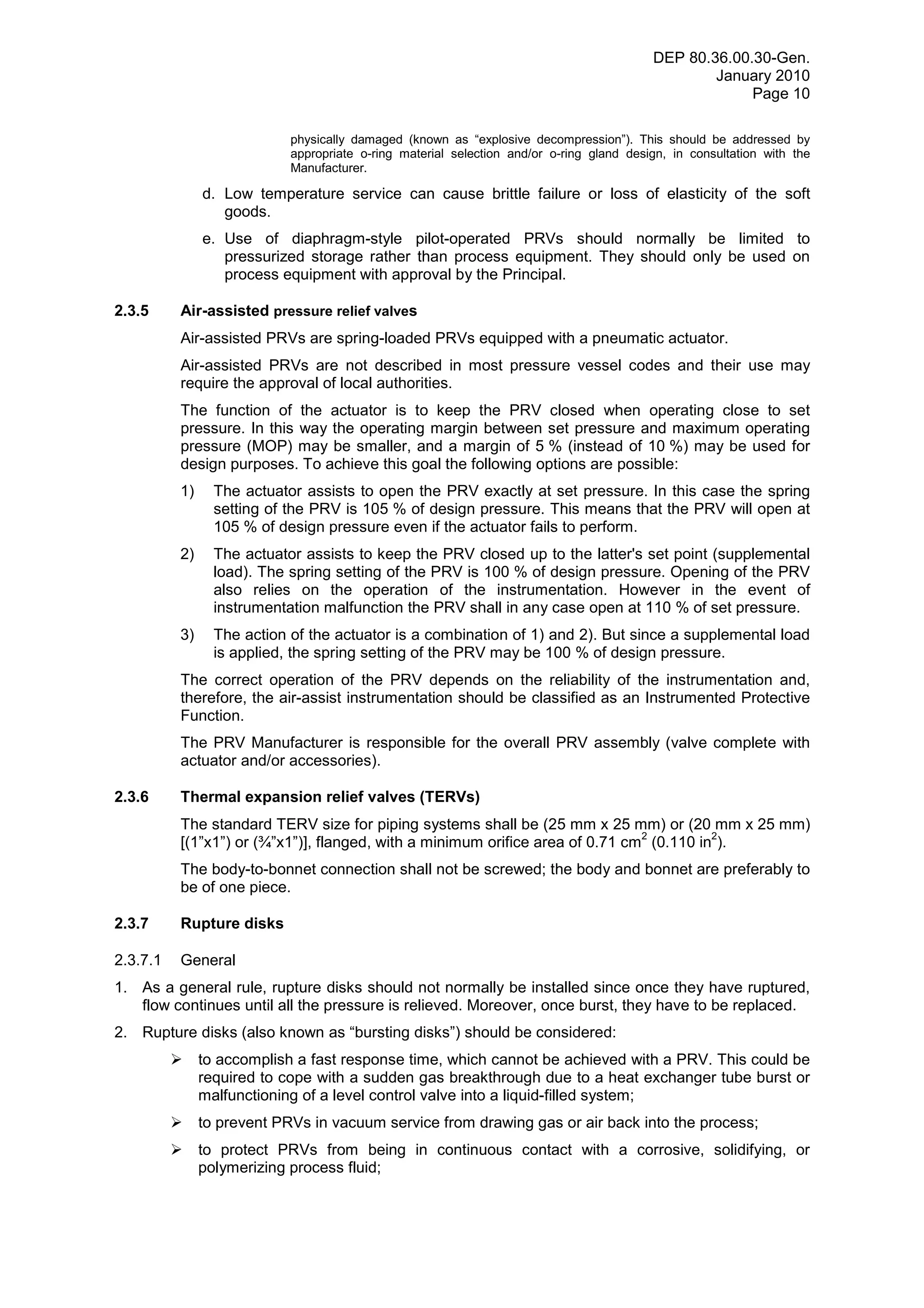 psv specifications | PDF