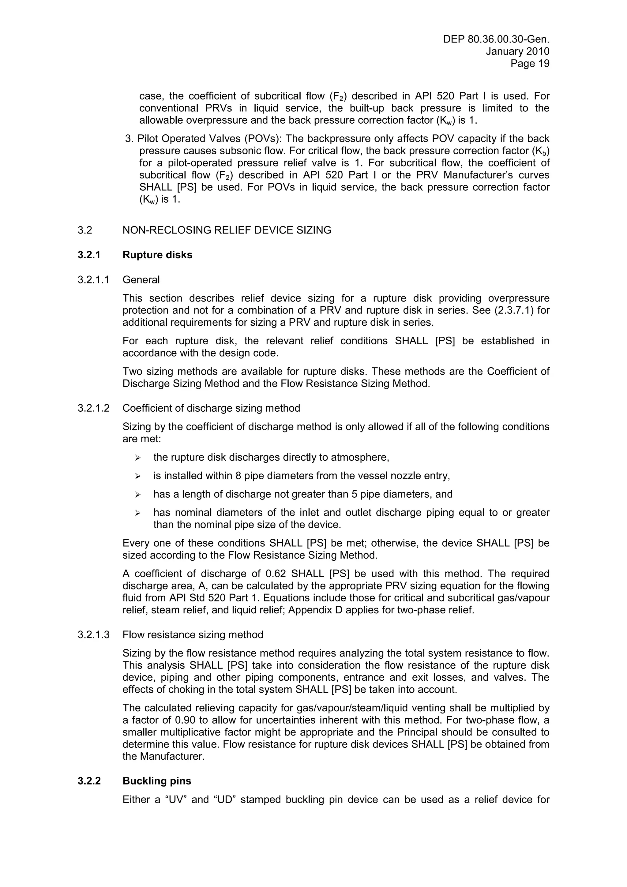 psv specifications | PDF