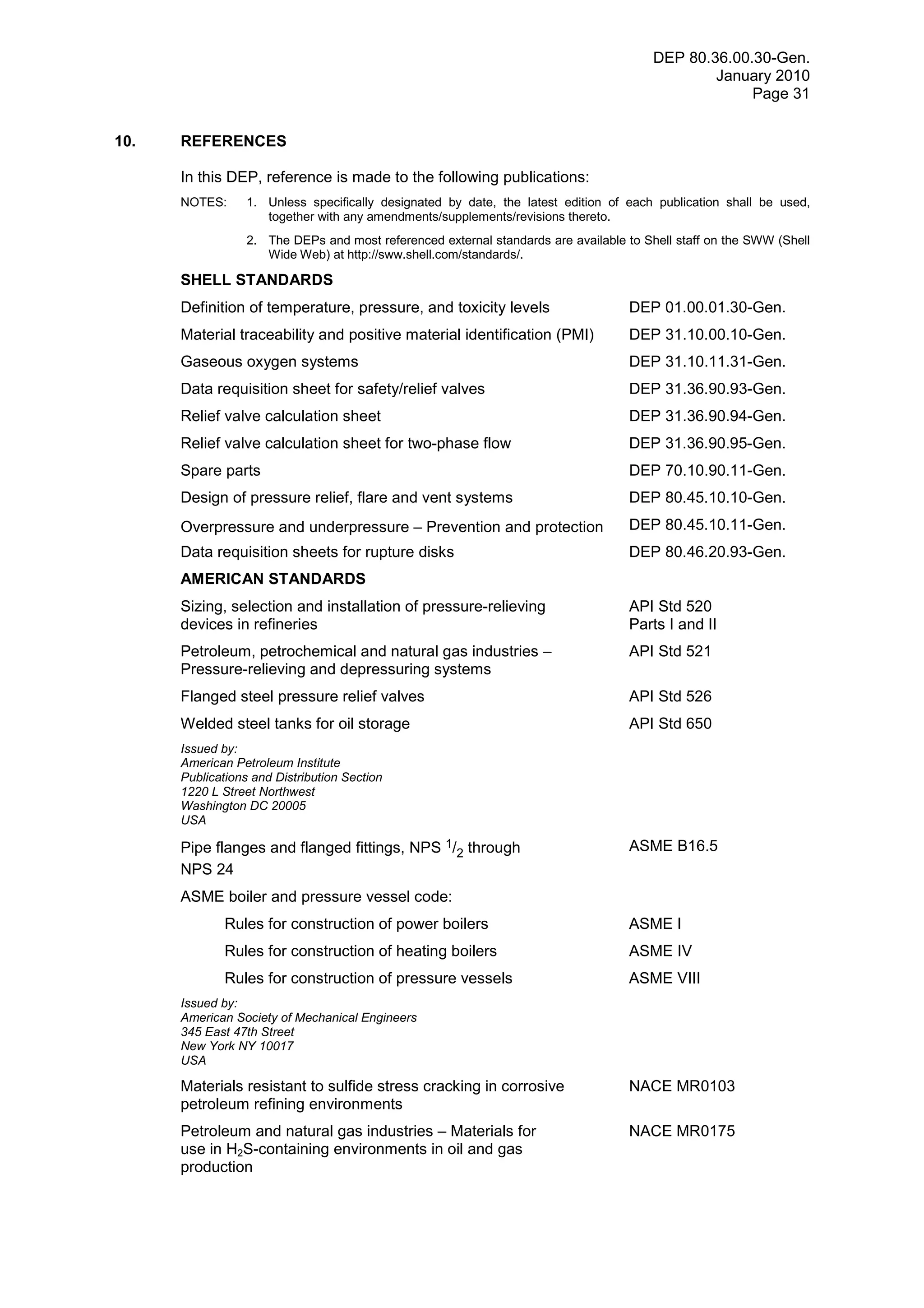 psv specifications | PDF